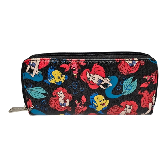 Loungefly | Bags | Disney Loungefly Little Mermaid Ariel Wallet New ...